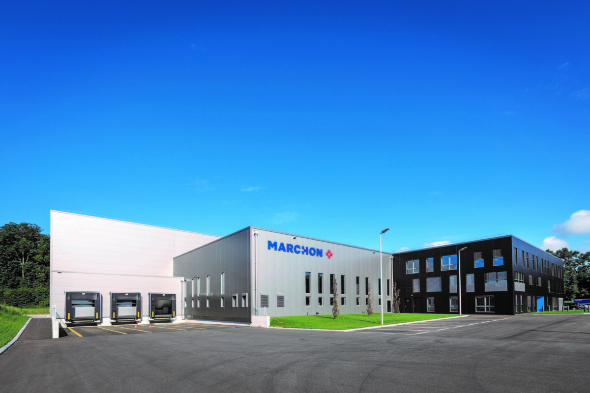 Centre logistique et administratif Marchon SA à Rossens - Morand